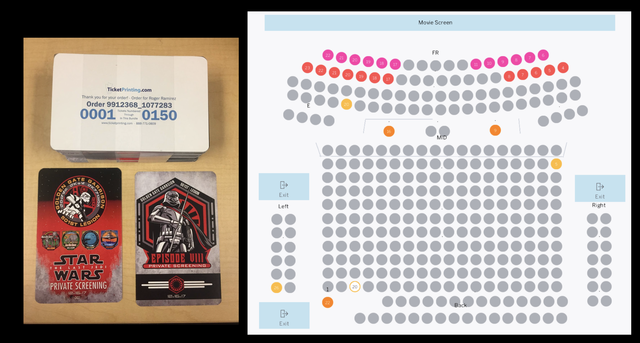 Seating | Golden Gate Garrison